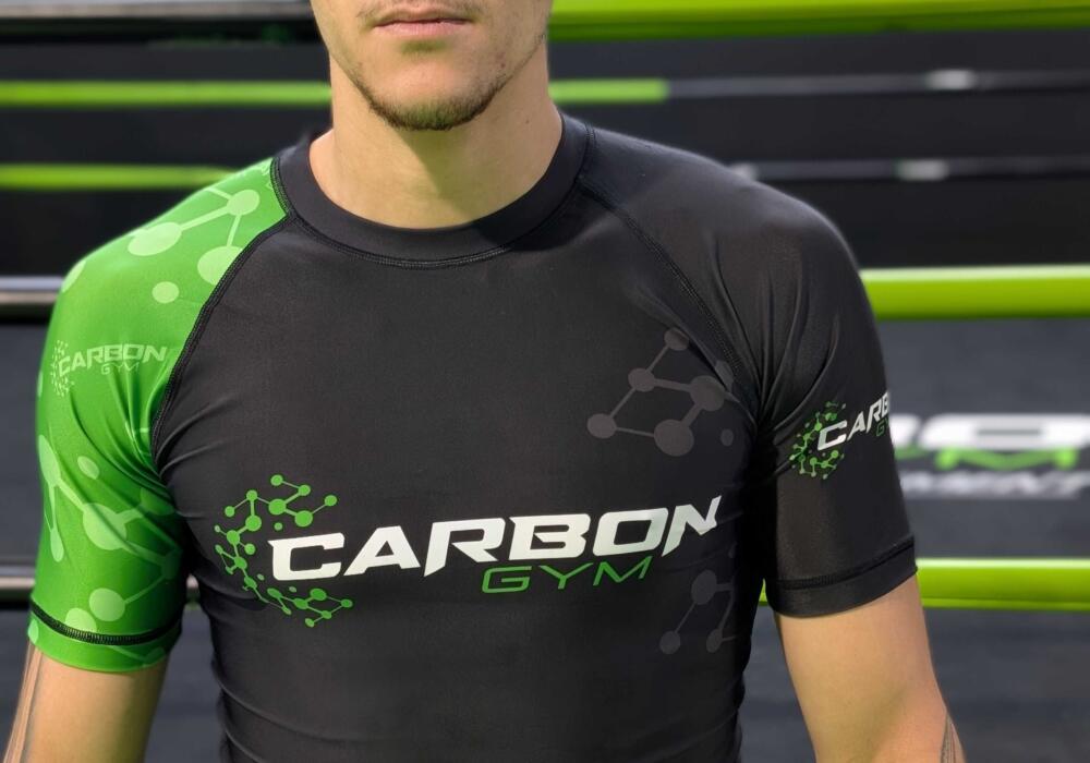 BJJ Rash Guard - Carbon Gym